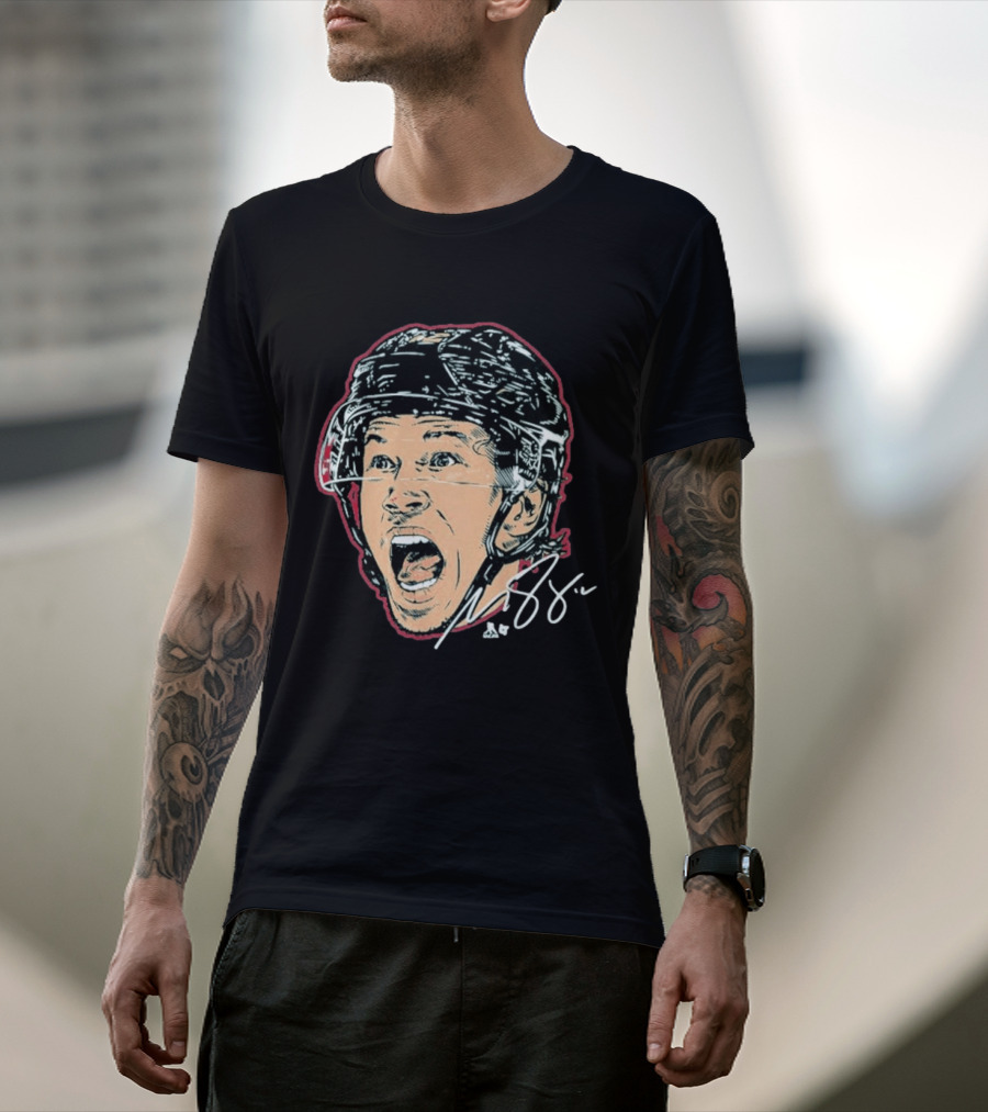 Matt Boldy 12 Swag Head Hockey Player Autograph T-Shirt