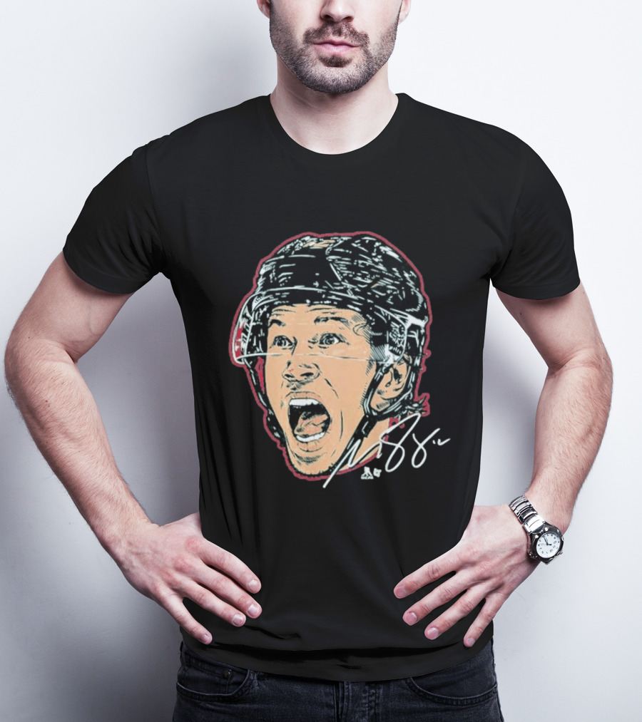Matt Boldy 12 Swag Head Hockey Player Autograph T-Shirt