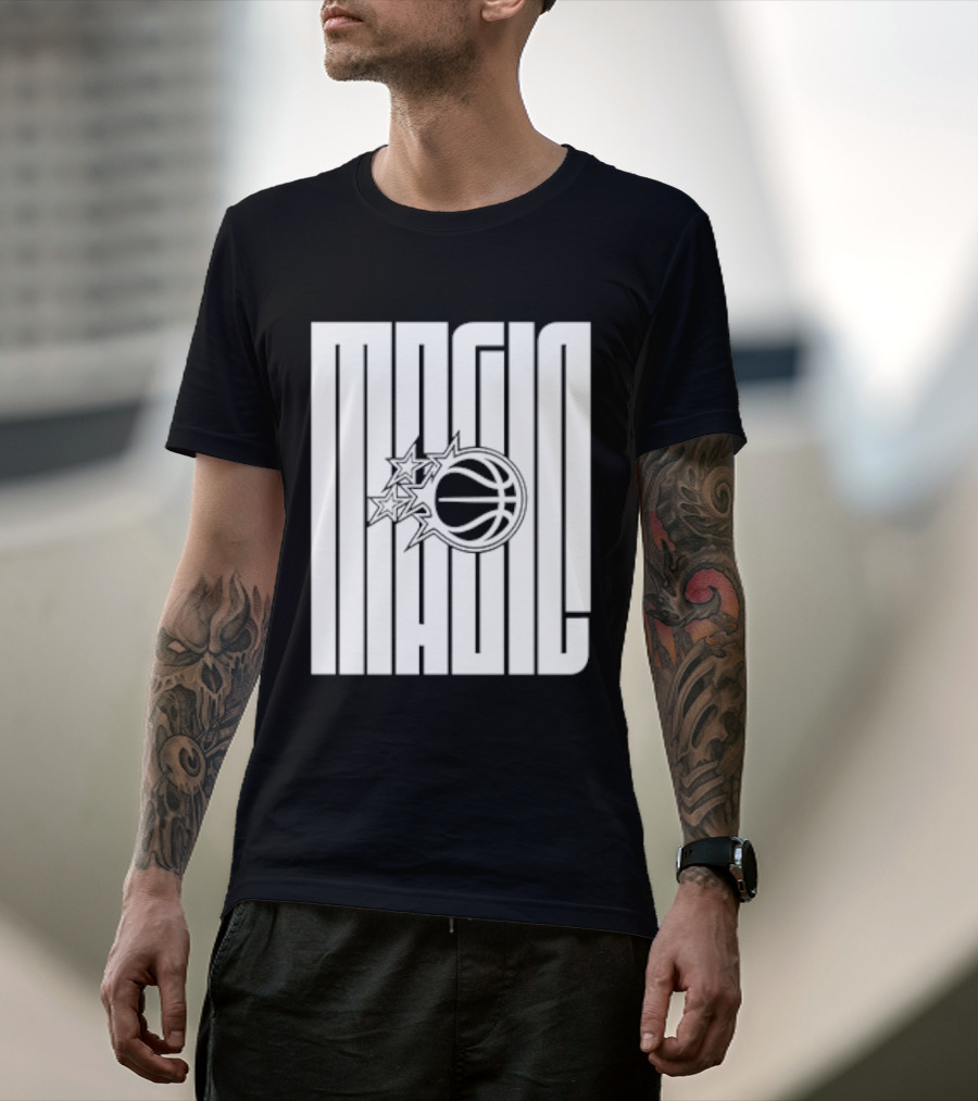 Orlando Magic Basketball Team Logo NBA Merchandise T-Shirt