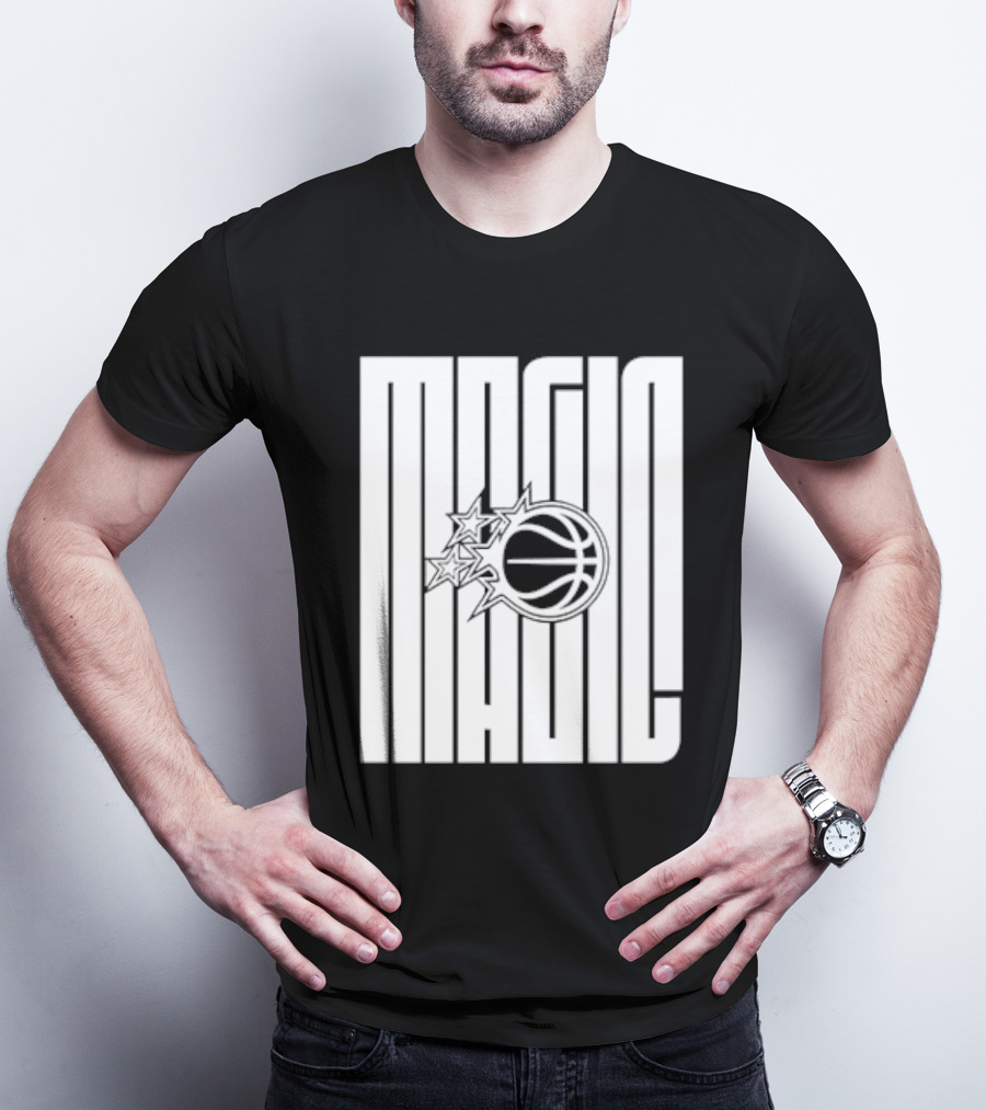 Orlando Magic Basketball Team Logo NBA Merchandise T-Shirt