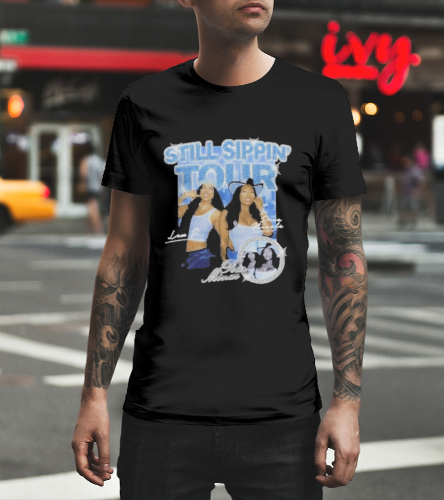 Pour Minds Still Sippin Tour Lex P Drea Nicole T-Shirt