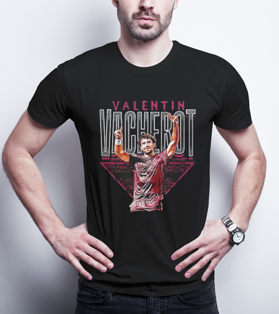 Valentin Vacherot Tennis Player Celebration T-Shirt