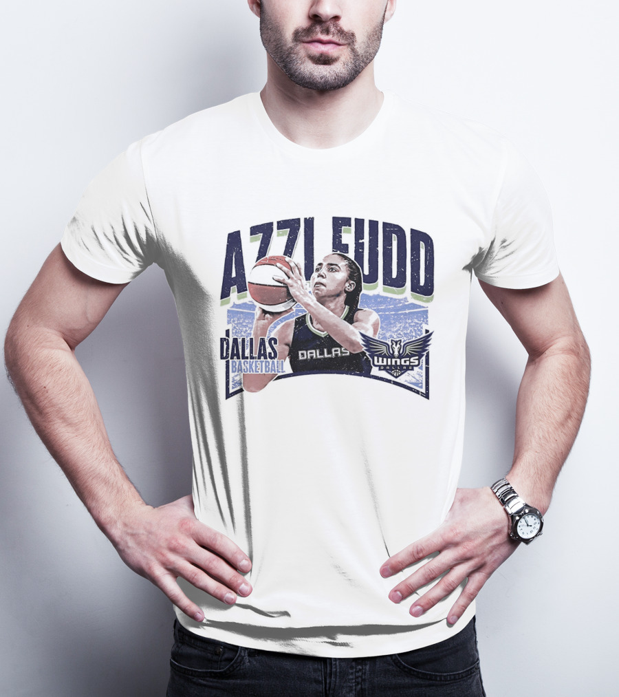 Azzi Fudd Dallas Wings Basketball WNBA T-Shirt