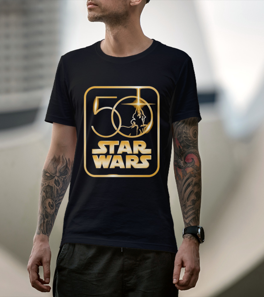 Star Wars 50th Anniversary Golden Celebration T-Shirt