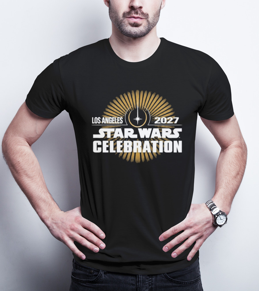 Los Angeles 2027 Star Wars Celebration Sunburst T-Shirt