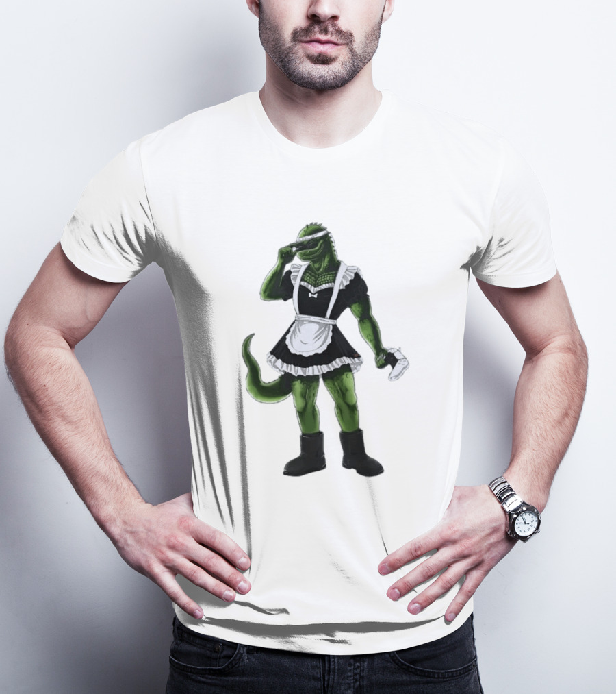 King Kreas Lizard Maid Cosplay Unique Fantasy T-Shirt