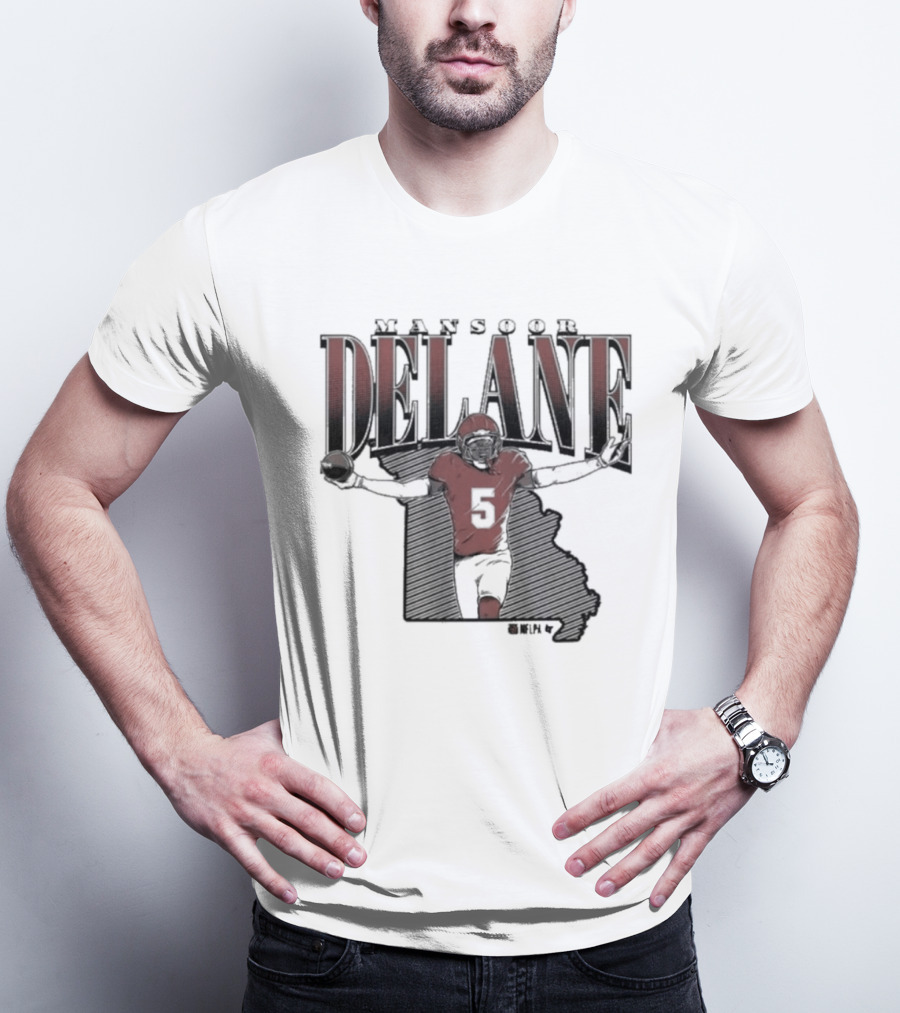 Mansoor Delane 5 Kansas City Chiefs Star Remix T-Shirt
