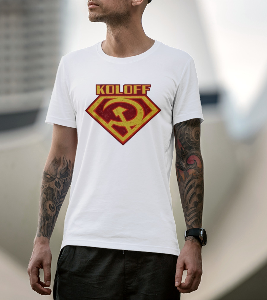 Koloff Hero With Hammer And Sickle Symbol Pro Wrestling Tees T-Shirt