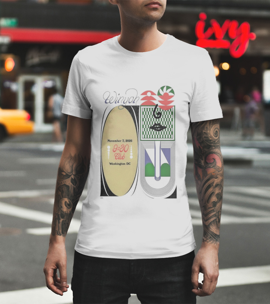 Winyah November 7 2026 9 30 Club Washington DC T-Shirt