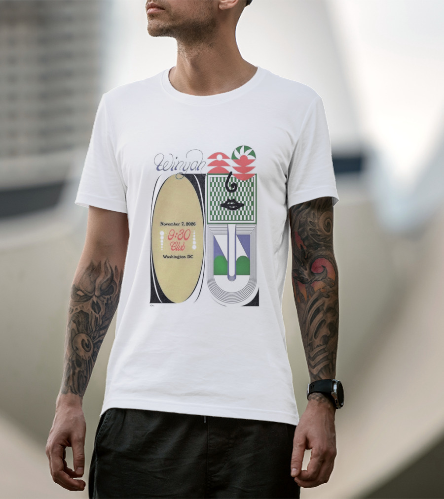 Winyah November 7 2026 9 30 Club Washington DC T-Shirt