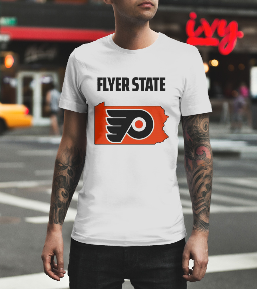 Flyer State Pennsylvania Philadelphia Sports T-Shirt