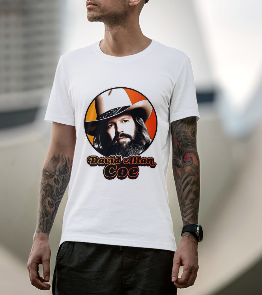 David Allan Coe Memories Legend RIP Cowboy Hat T-Shirt