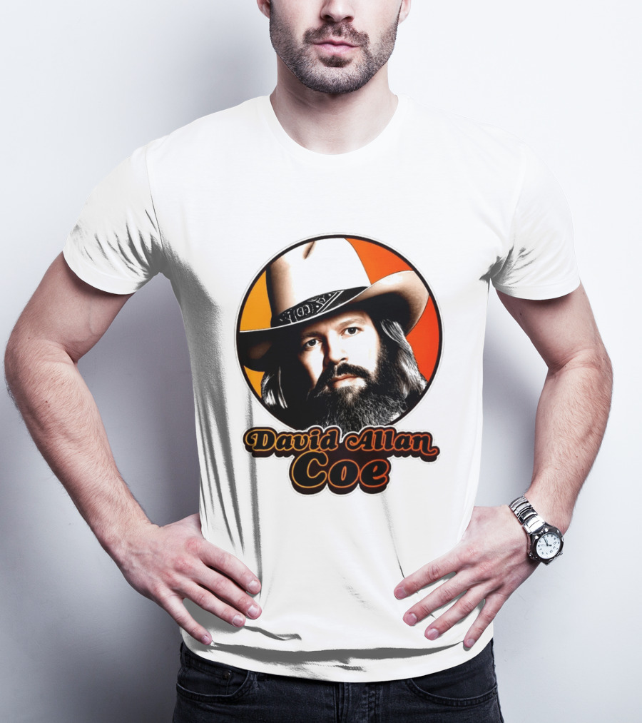 David Allan Coe Memories Legend RIP Cowboy Hat T-Shirt