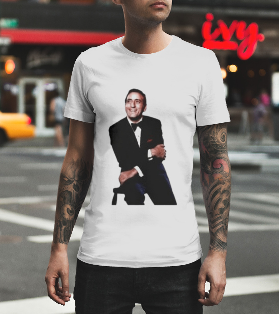Tony Bennett The Way You Look Sitting Pose T-Shirt