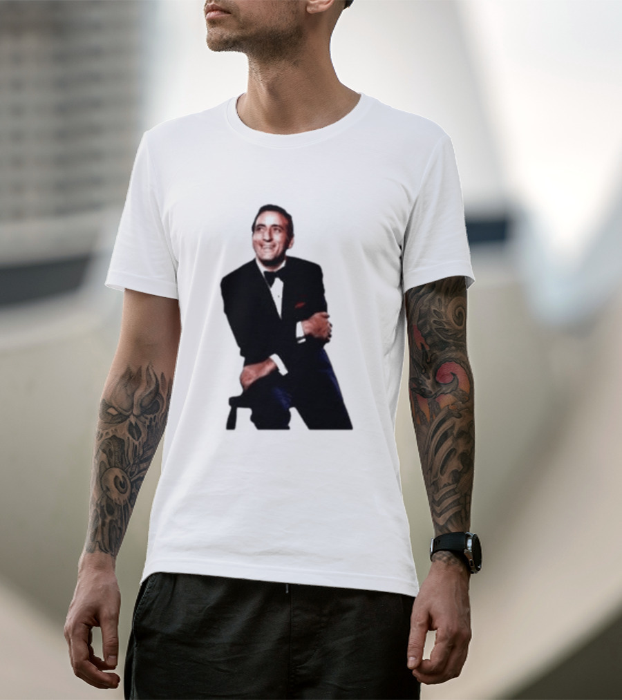Tony Bennett The Way You Look Sitting Pose T-Shirt