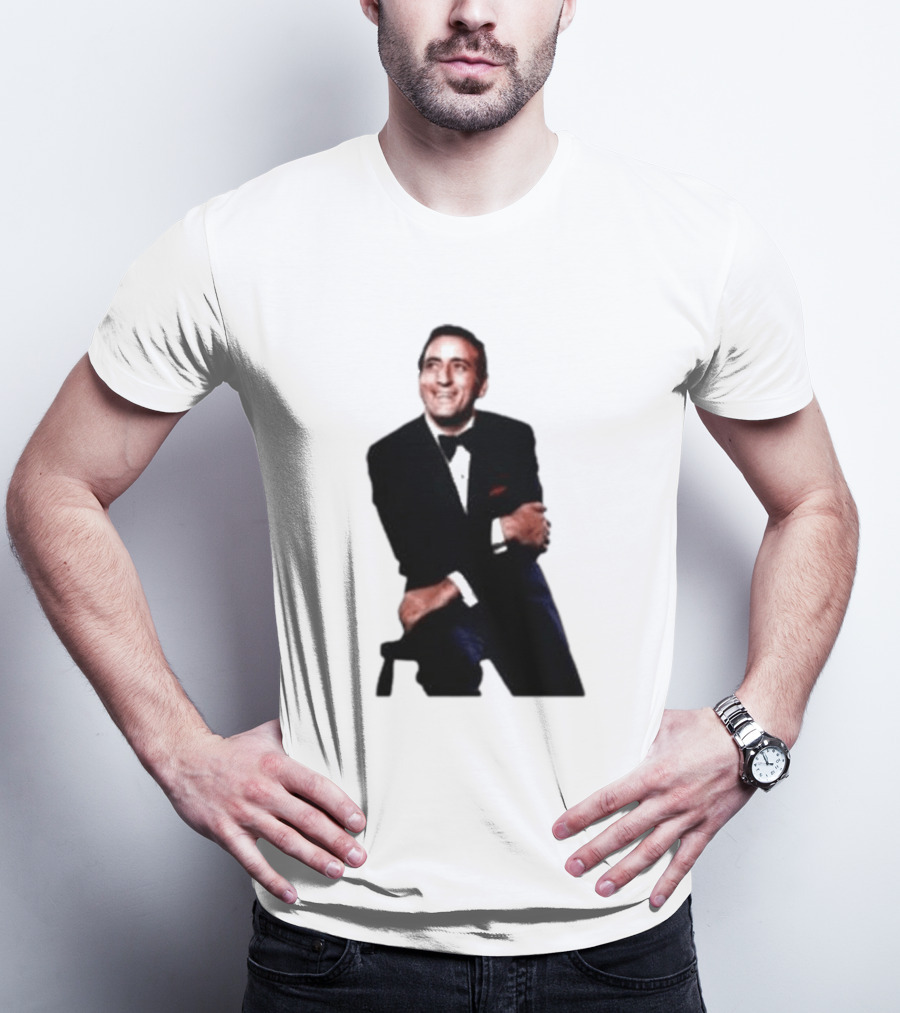 Tony Bennett The Way You Look Sitting Pose T-Shirt