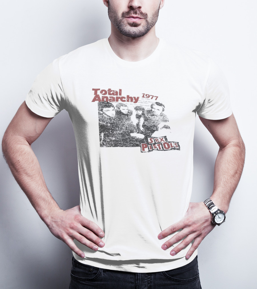 Total Anarchy 1977 Sex Pistols T-Shirt