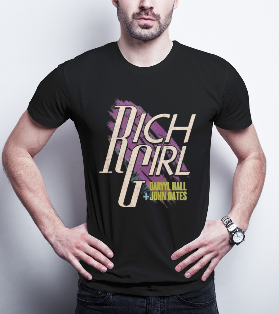 Best Hughie Campbell The Boys Rich Girl Daryl Hall & John Oates T-Shirt