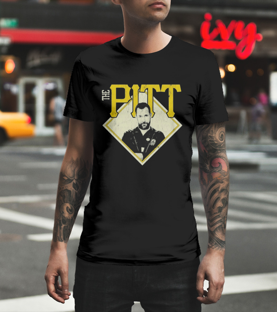 Robby The Pitt Vintage Style FSG Prints T-Shirt