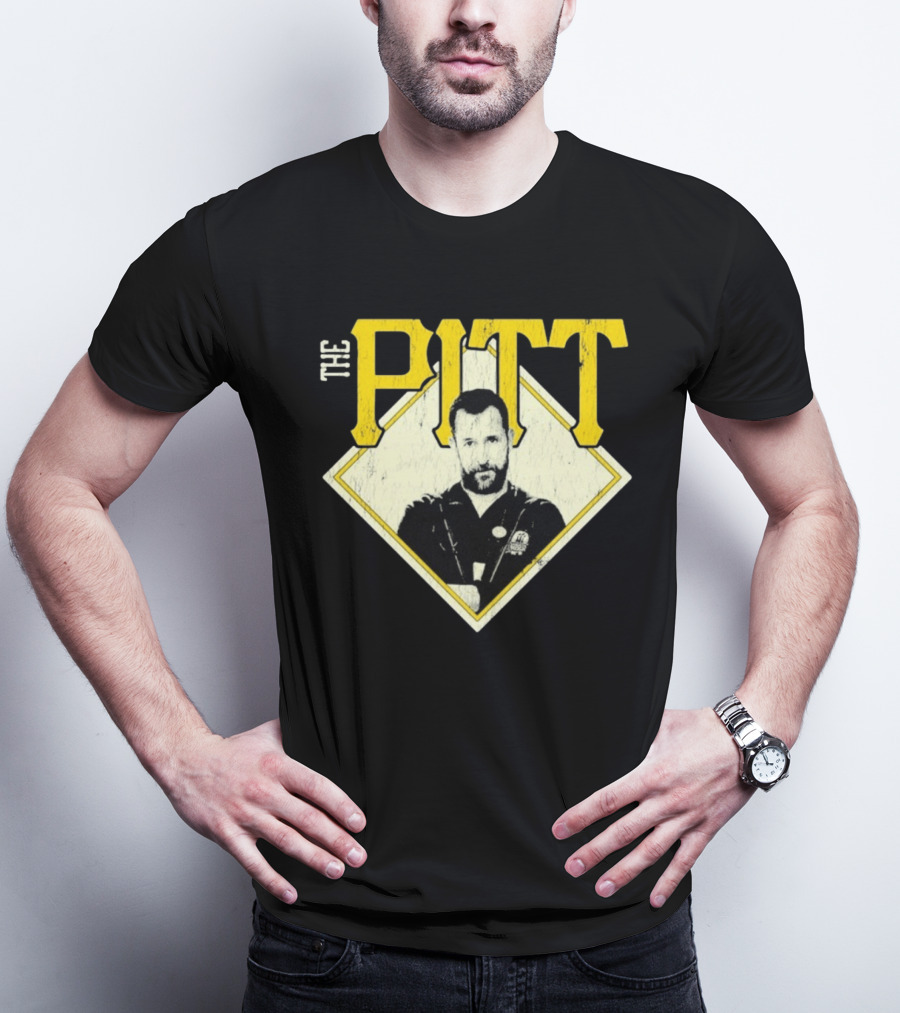 Robby The Pitt Vintage Style FSG Prints T-Shirt