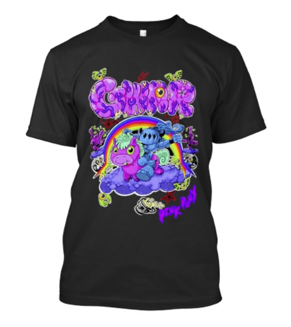 Gwar Pink Pony Club Rainbow Fantasy Adventure T-Shirt