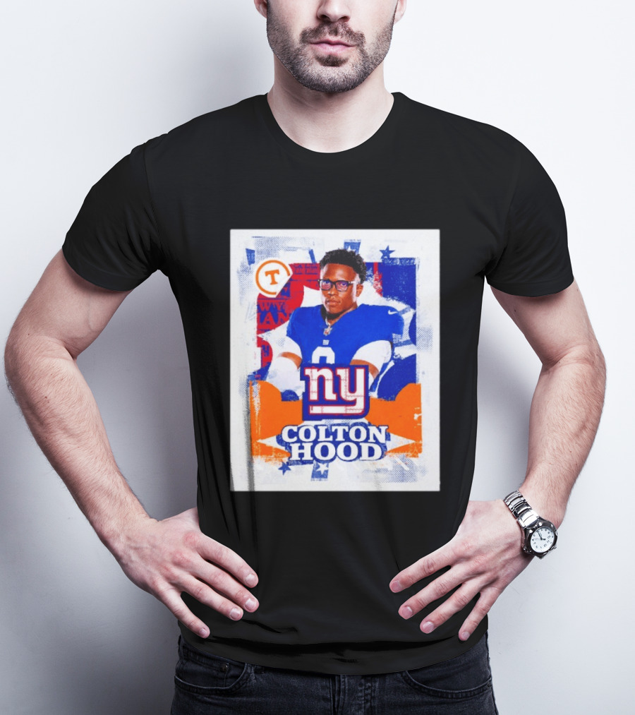 Colton Hood New York Giants 2026 Draft NY Giants Football T-Shirt