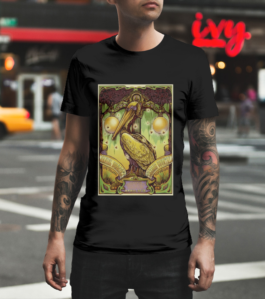 Daniel Donato's Cosmic Country Pelican Civic Theatre April 30 New Orleans 2026 T-Shirt