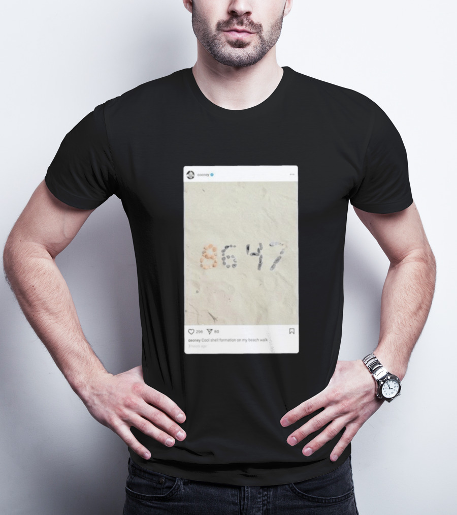Comey Cool Shell Formation 8647 Beach Walk T-Shirt