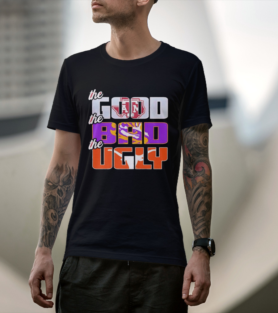 Texas A&M Aggies The Good The Bad The Ugly T-Shirt