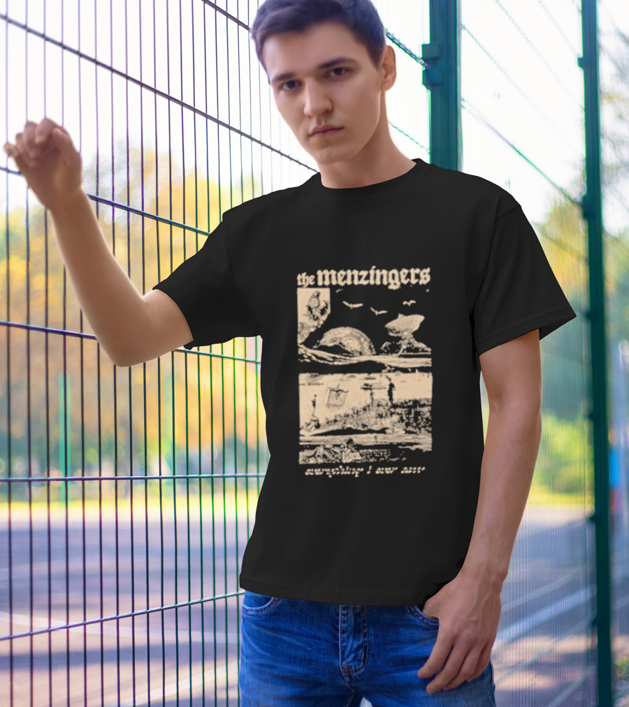 The Menzingers Landscape Metaphor Cities Wander Songs T-Shirt