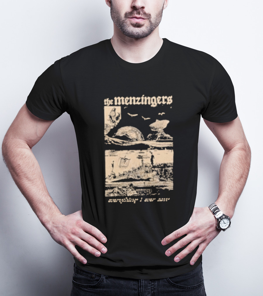 The Menzingers Landscape Metaphor Cities Wander Songs T-Shirt