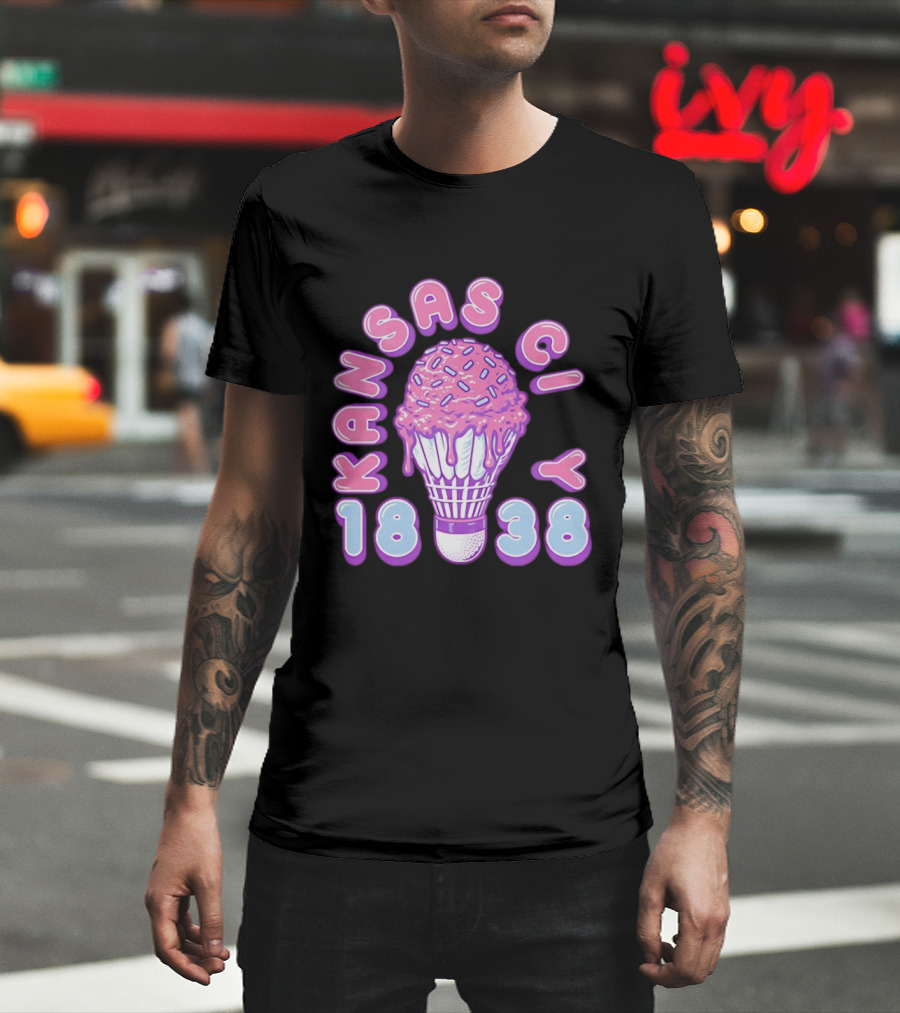 Kansas City Ice Cream 1838 Where I'm From T-Shirt