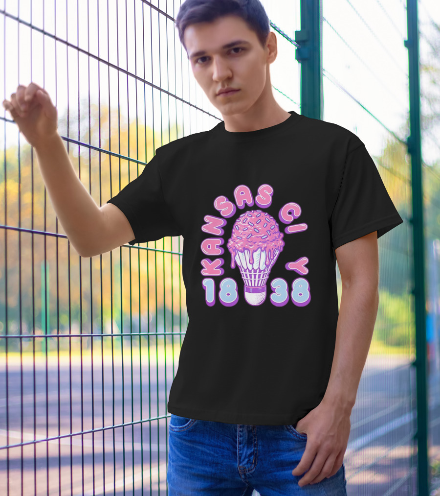 Kansas City Ice Cream 1838 Where I'm From T-Shirt