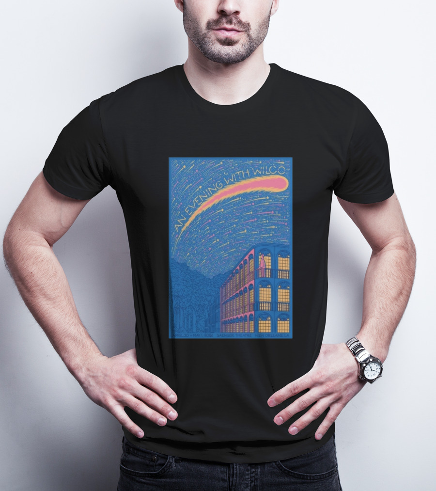 An Evening With Wilco Saenger Theatre New Orleans April 30 May 1 2026 T-Shirt