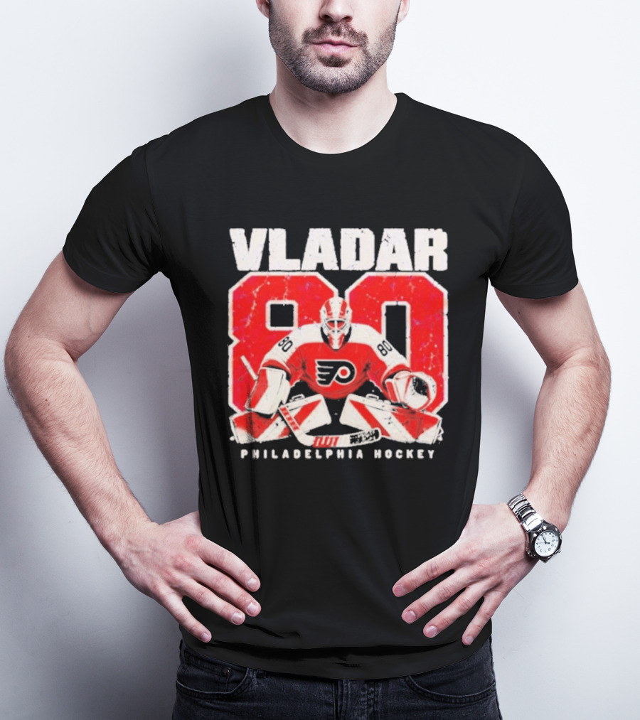 Vladar 80 Philadelphia Hockey T-Shirt