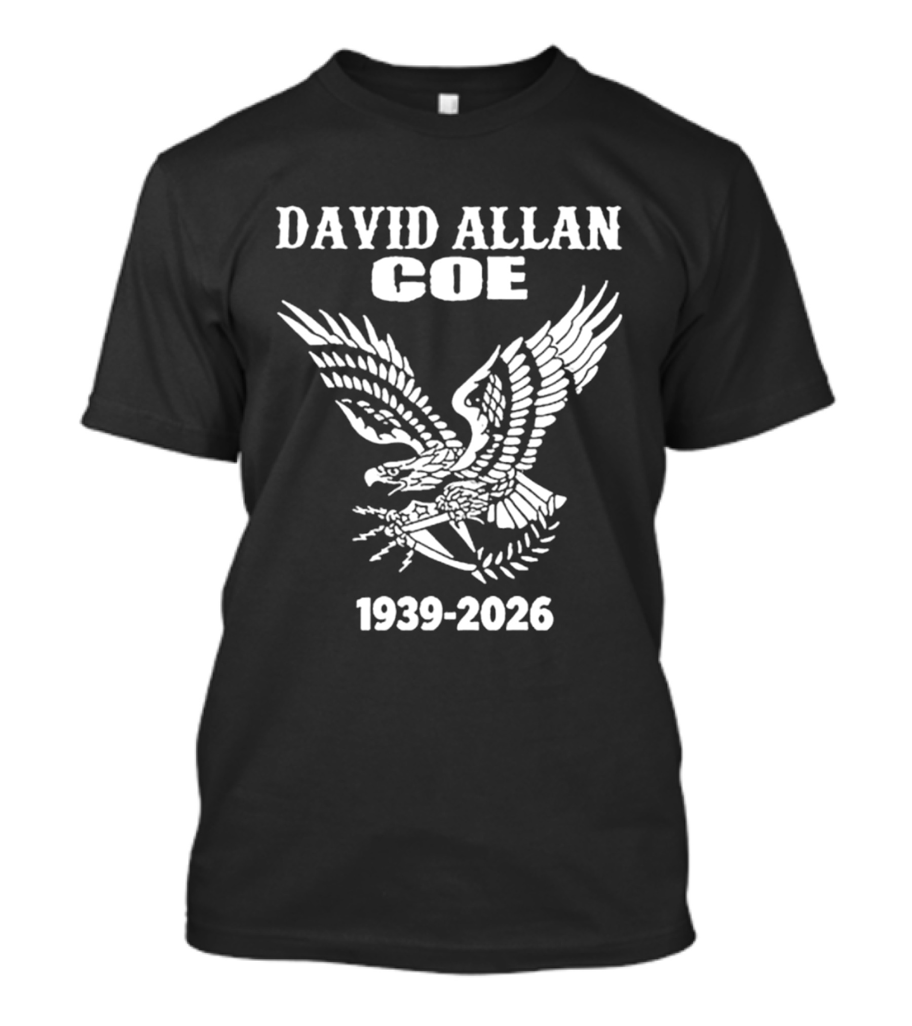 David Allan Coe 1939 2026 Eagle T-Shirt