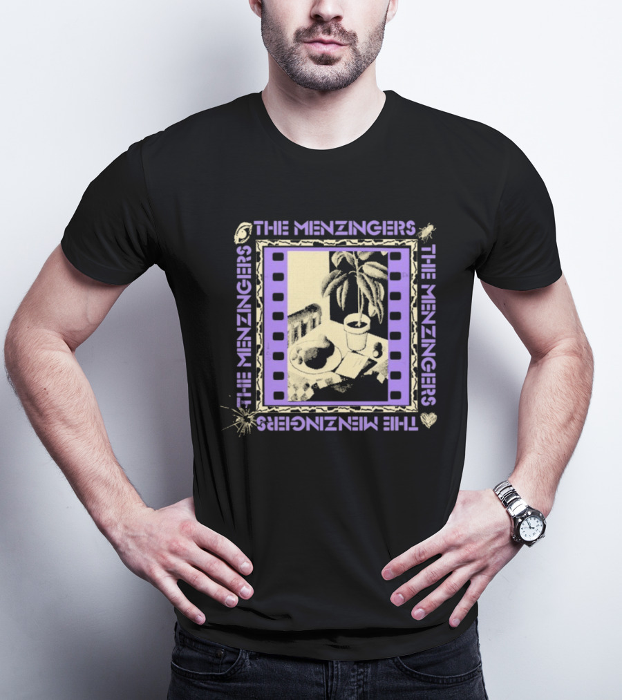 The Menzingers Plant Film Strip Aesthetic T-Shirt