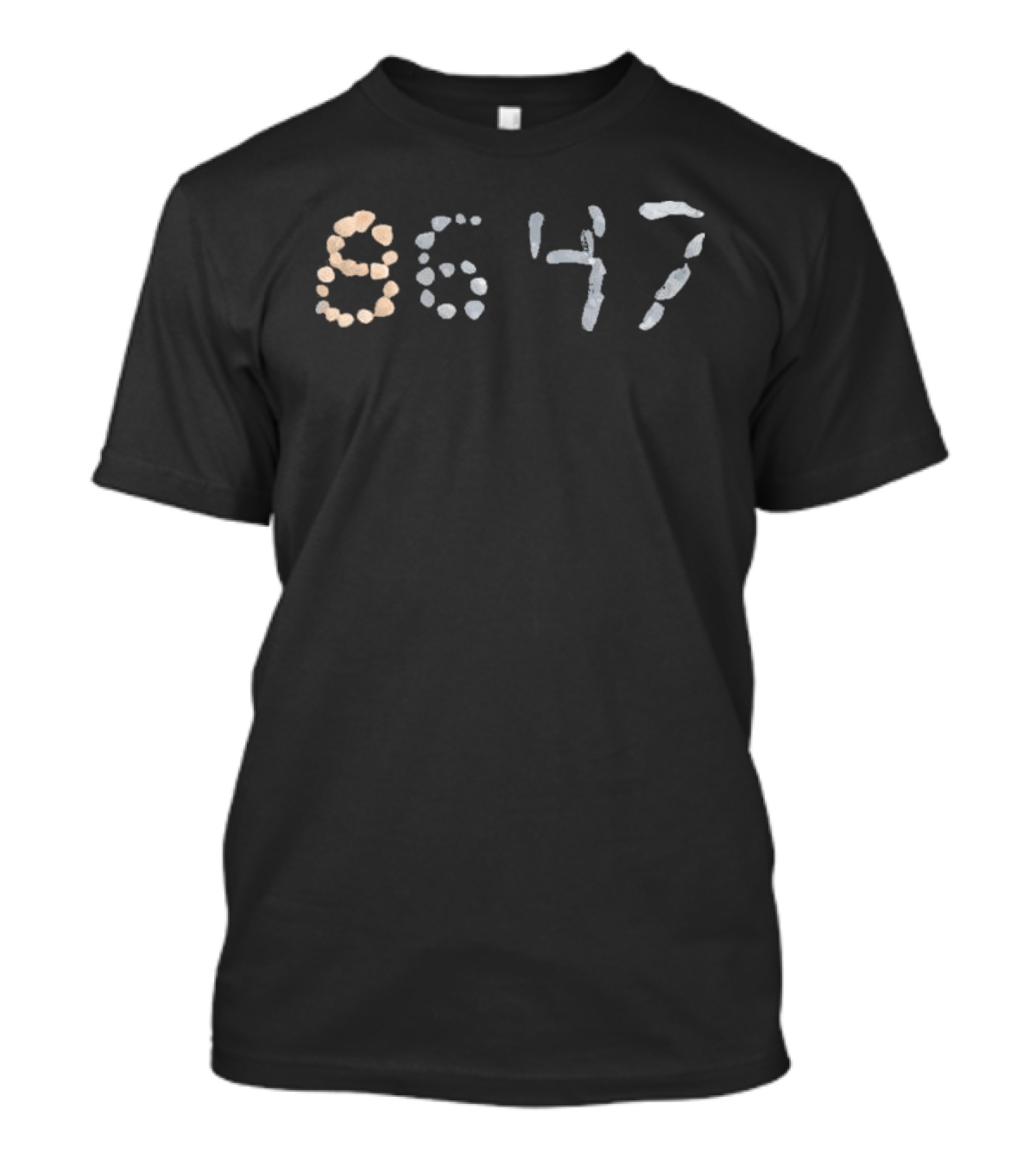 Original 8647 Anti Trump Numbers T-Shirt