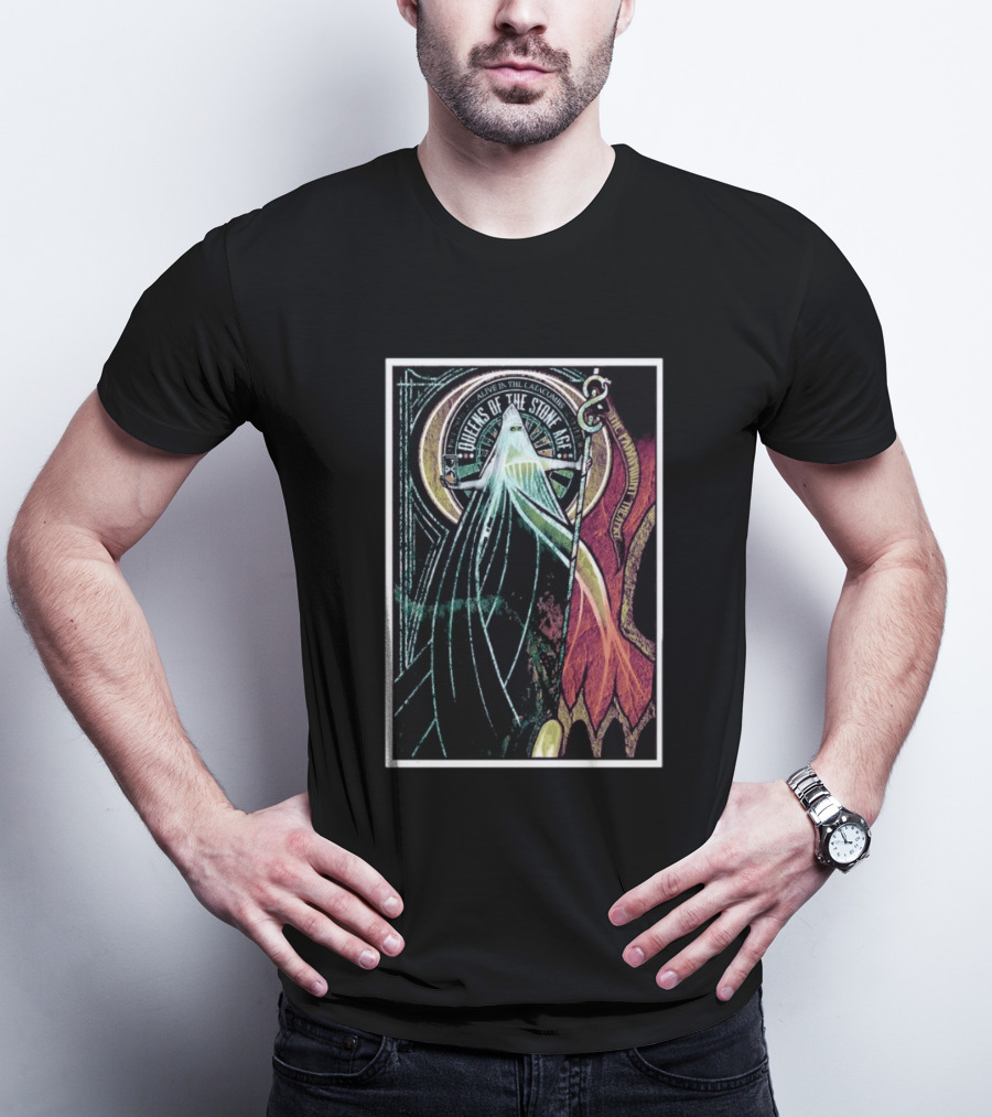Queens Of The Stone Age Alive In The Catacombs Tour Seattle April 29 2026 T-Shirt