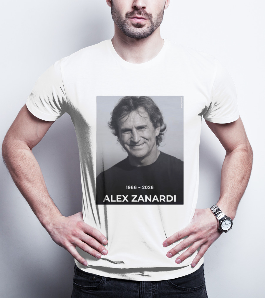 1966 2026 Alex Zanardi Con Profondo Dolore La Famiglia Comunica La Scomparsa Di Alessandro Zanardi T-Shirt