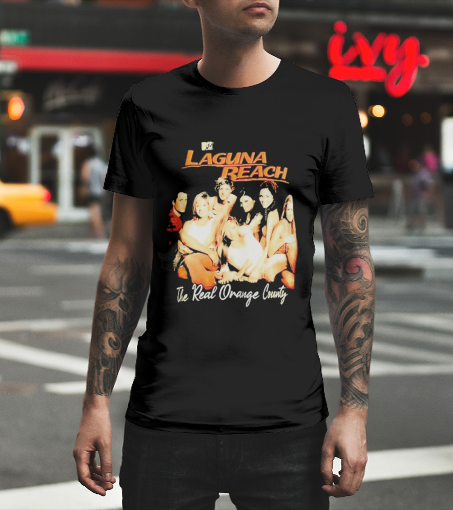 MTV Laguna Beach The Real Orange County Vintage Cast T-Shirt