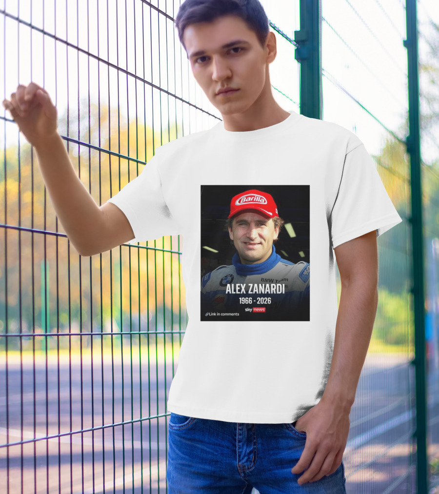 Die Sportwelt Trauert Um Ein Ganz Großes Vorbild Ruhe In Frieden Alex Zanardi 1966 2026 BMW Team Racing Sky News Barilla T-Shirt