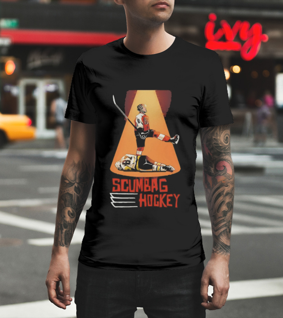 Philadelphia Flyers Cam York Scumbag Hockey Vs Pittsburgh Penguins Sidney Crosby T-Shirt