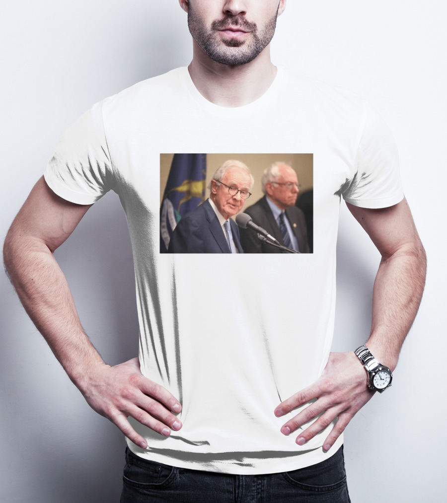 Donald W. Riegle Michigan Political Legacy Speaker Event With Bernie Sanders T-Shirt