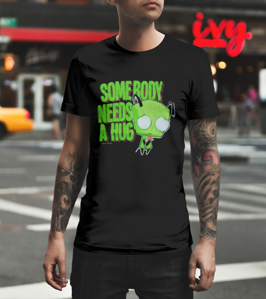 Somebody Needs A Hug Gir Invader Zim T-Shirt