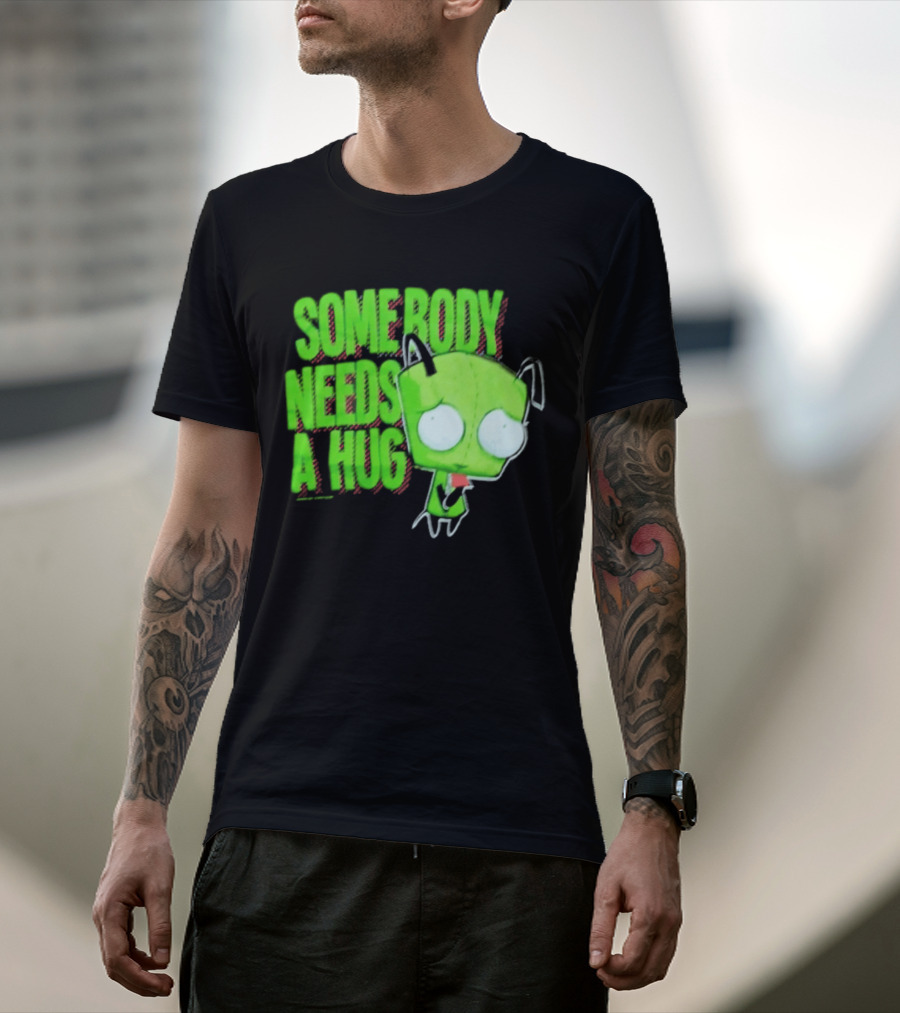 Somebody Needs A Hug Gir Invader Zim T-Shirt