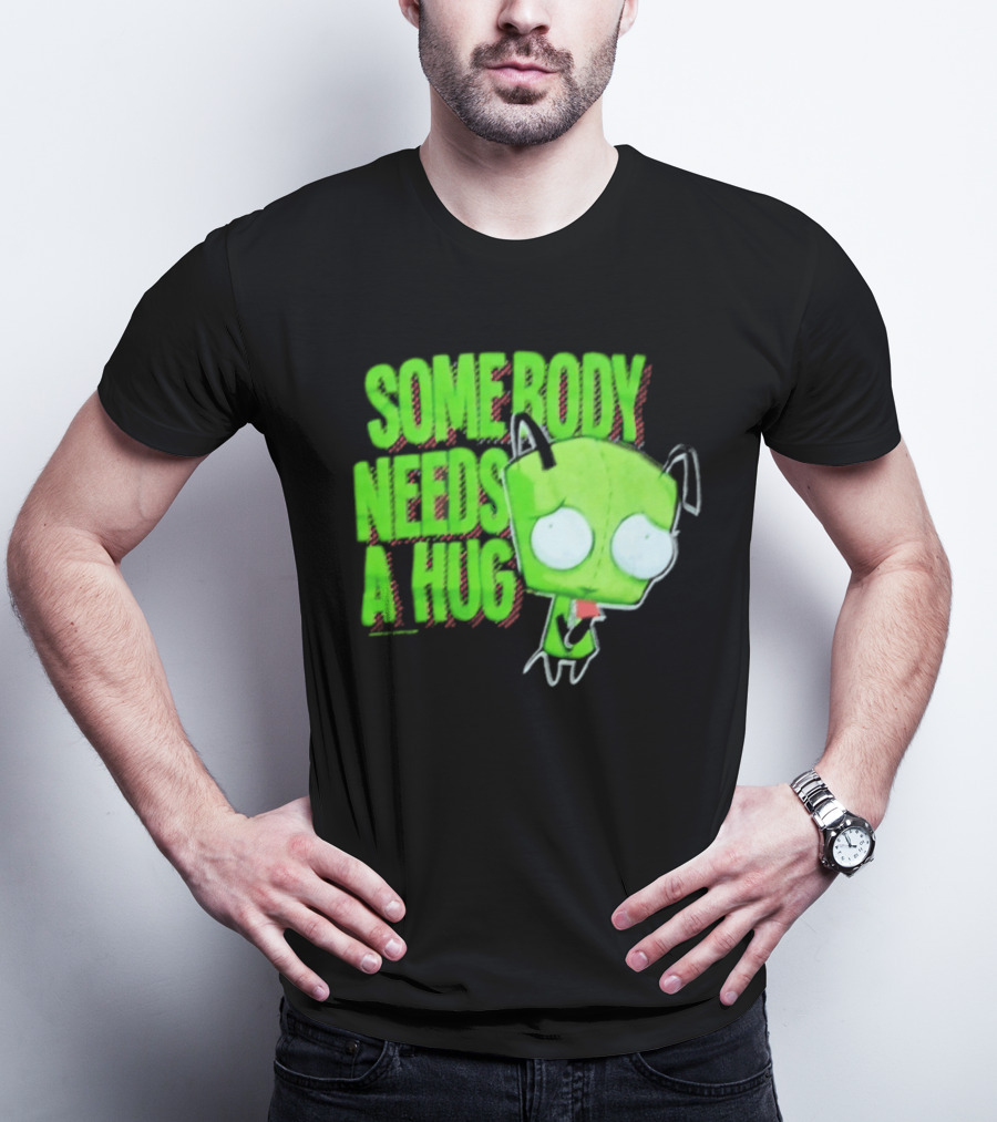 Somebody Needs A Hug Gir Invader Zim T-Shirt