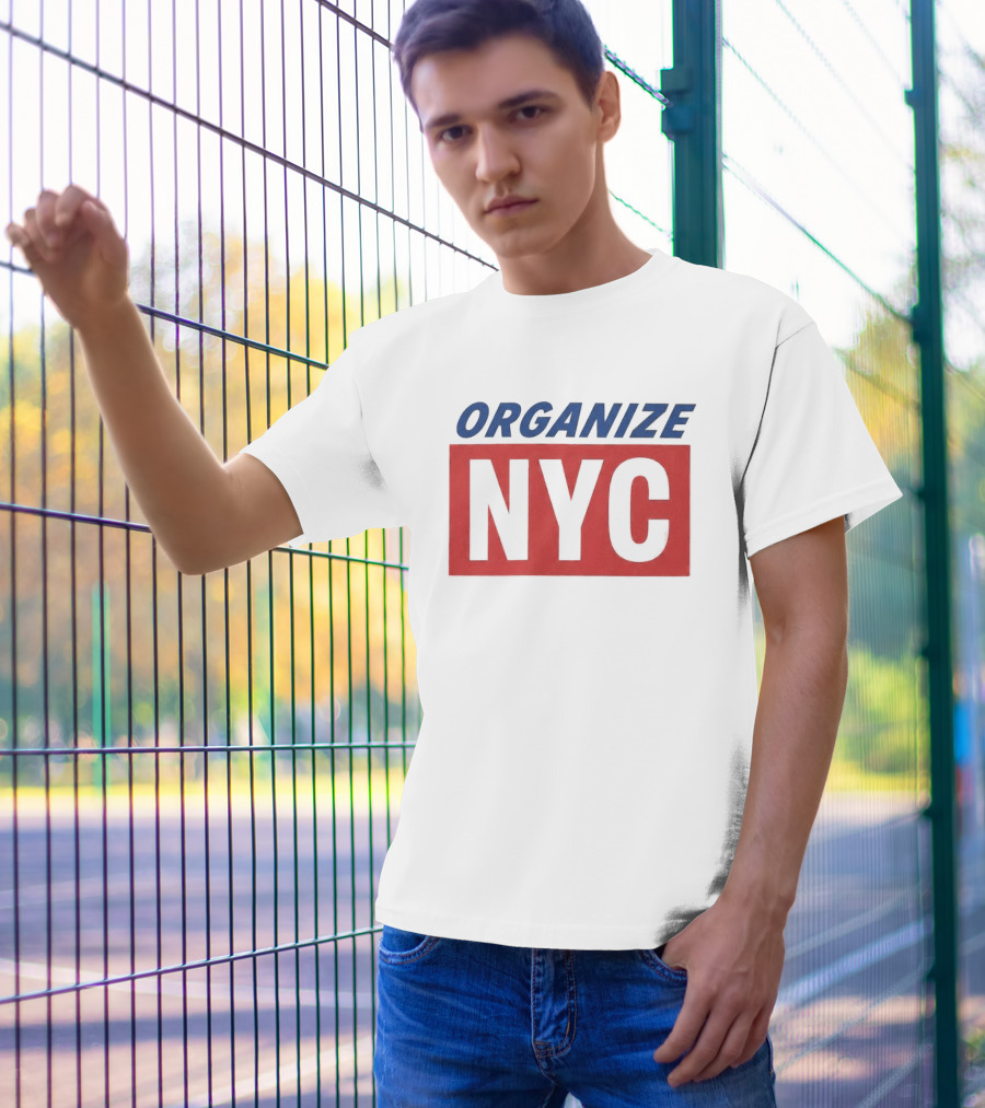 Organize NYC Mayor Mamdani Movement T-Shirt