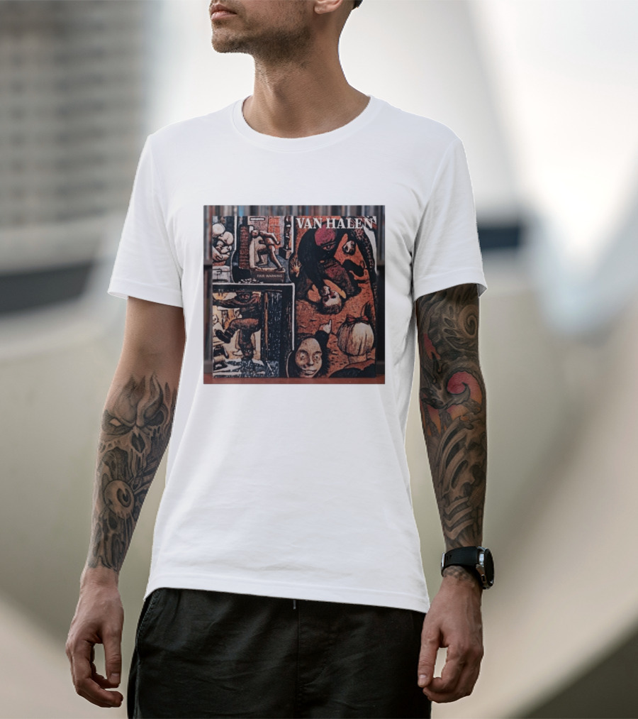 Van Halen Fair Warning Album Cover Art Released 1981 T-Shirt