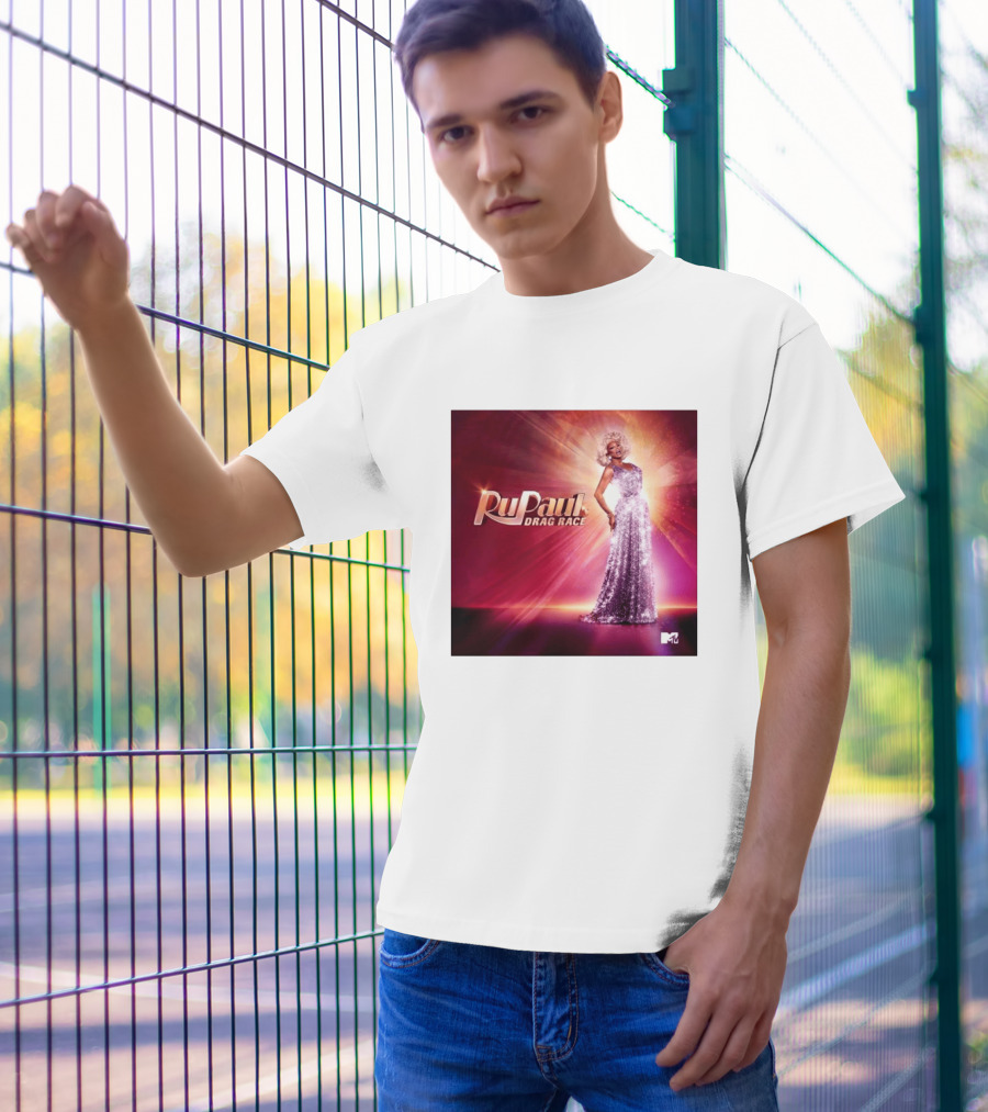 RuPaul's Drag Race Season 18 2026 MTV Bright Lights Glamor And Elegance T-Shirt